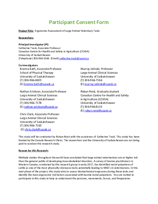 (PDF) Participant Consent Form