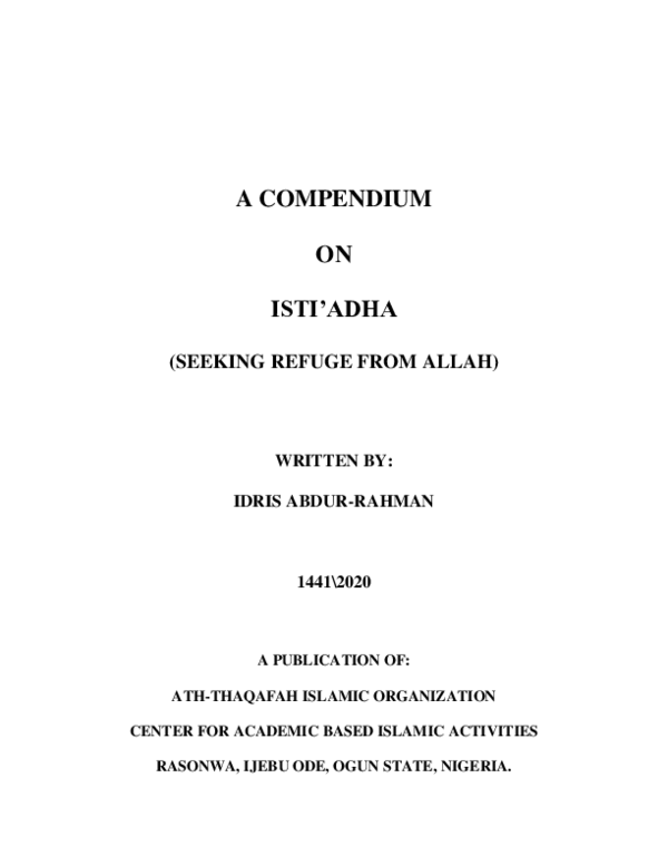 (PDF) A COMPENDIUM