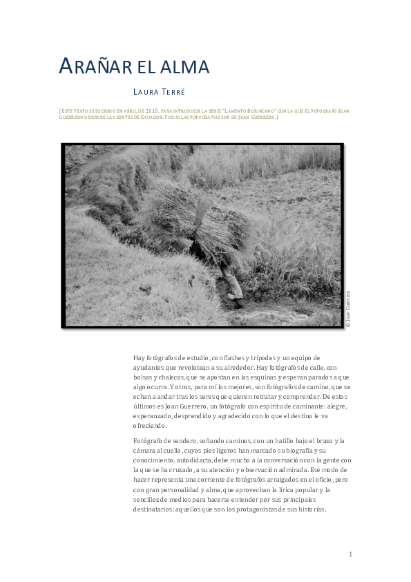 (PDF) ARAÑAR EL ALMA