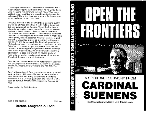 (PDF) "Open The Frontiers" by Cardinal Léon Joseph Suenens