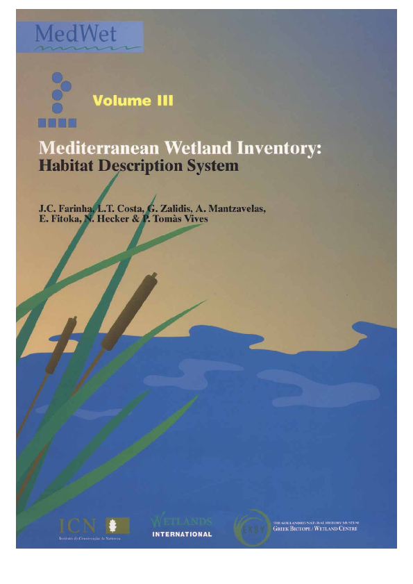 (PDF) Mediterranean wetland inventory: Habitat Description System