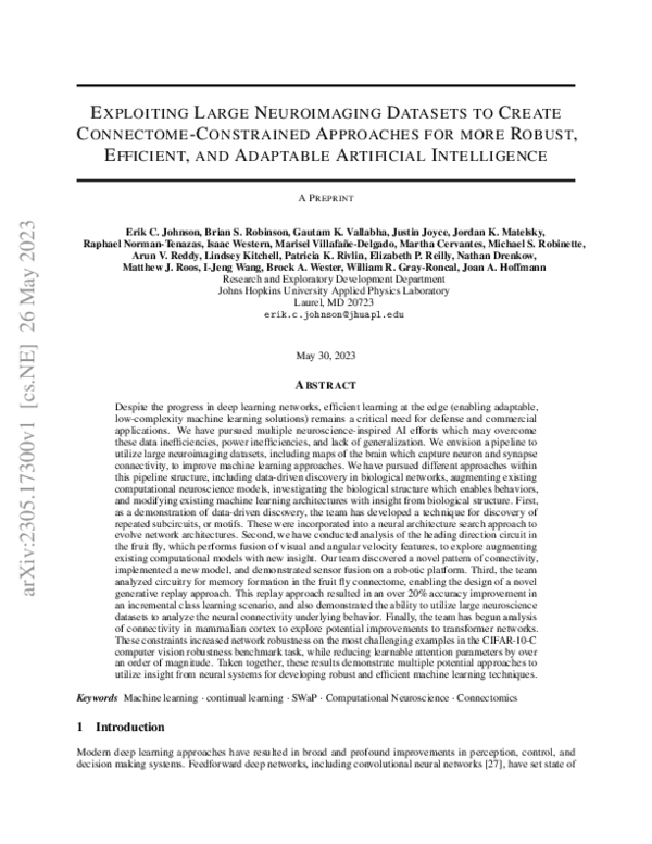 (PDF) Exploiting Large Neuroimaging Datasets to Create Connectome-Constrained Approaches for ...
