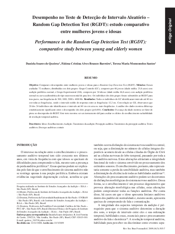 (PDF) Desempenho no Teste de Detecção de Intervalo Aleatório - Random ...