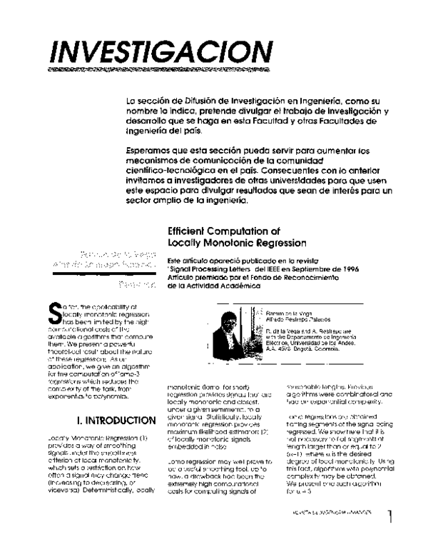 (PDF) Locally monotonic regression