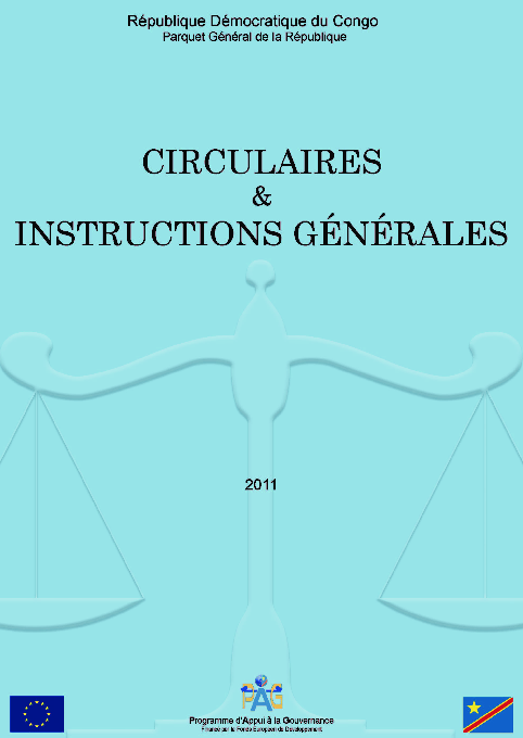 (PDF) CIRCULAIRES ET INSTRUCTIONS GENERALES DU PARQUET