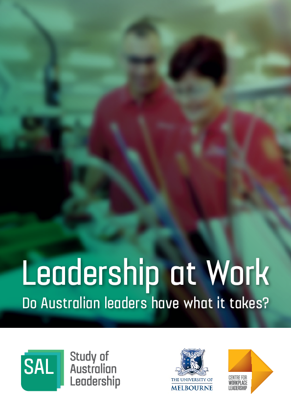 (PDF) Leadership at work: do Australian leaders have what it takes