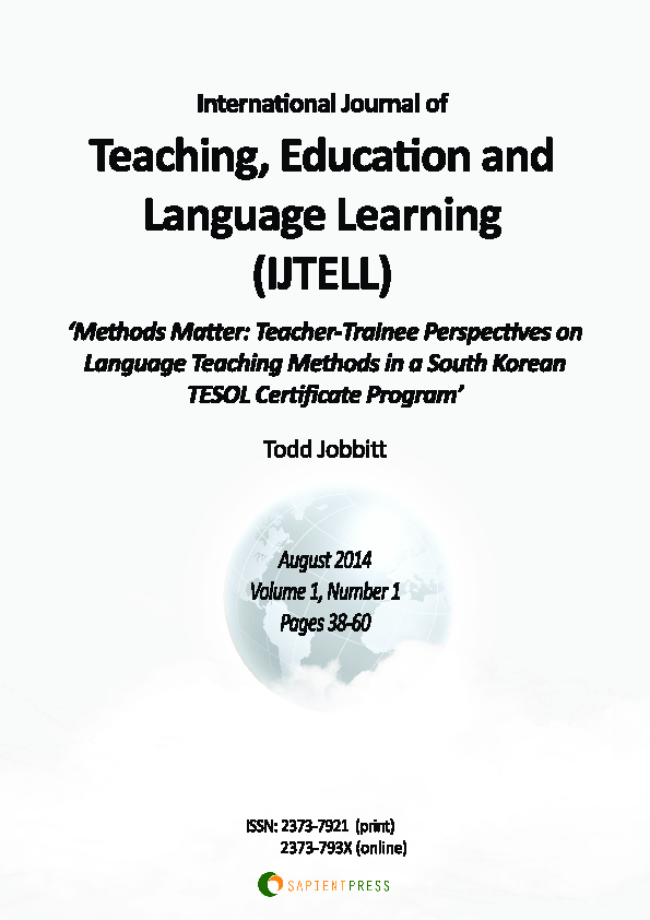 (PDF) Teacher-Trainee Views on Language Methods