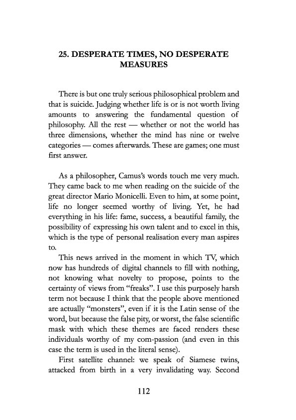 (PDF) 25 Desperate times No desperate measures