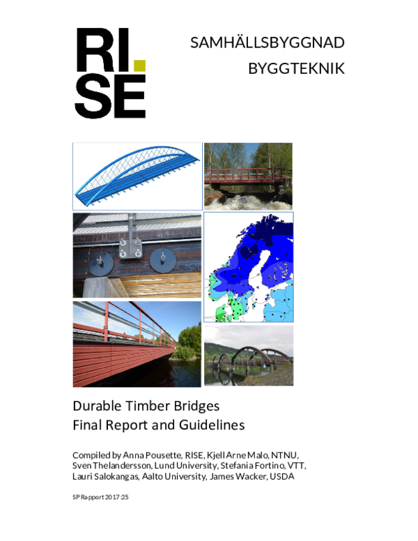 (PDF) Durable Timber Bridges - Final Report and Guidelines