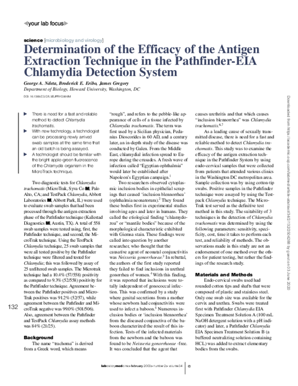 (PDF) science [microbiology and virology]: Determination of the ...
