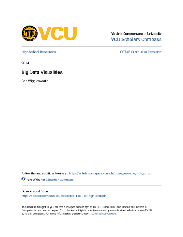 (PDF) Big Data Visualities