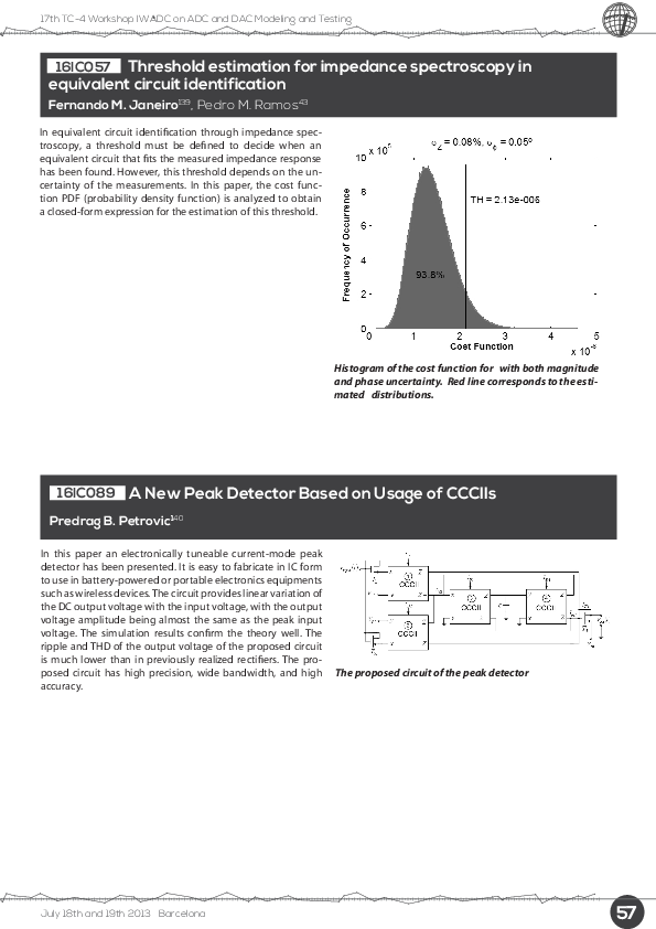 (PDF) Threshold estimation for impedance spectroscopy in equivalent circuit identification ...
