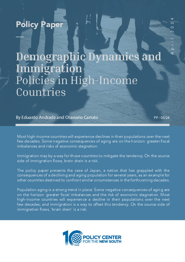 (PDF) Demographic dynamics and immigration policies high income countries