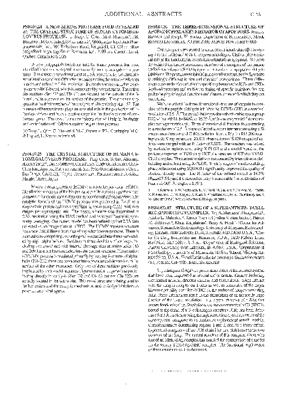 (PDF) Structure of a superantigen T-cell receptor chain complex