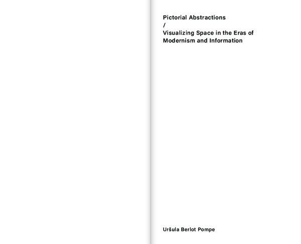 (PDF) Visualizing Space in the Eras of Modernism and Information