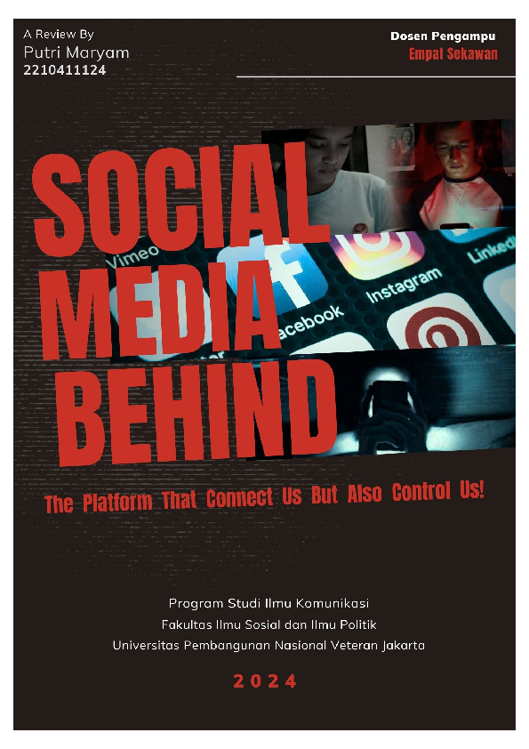 (PDF) SOCIAL MEDIA BEHIND - REVIEW FILM THE SOCIAL DILEMMA