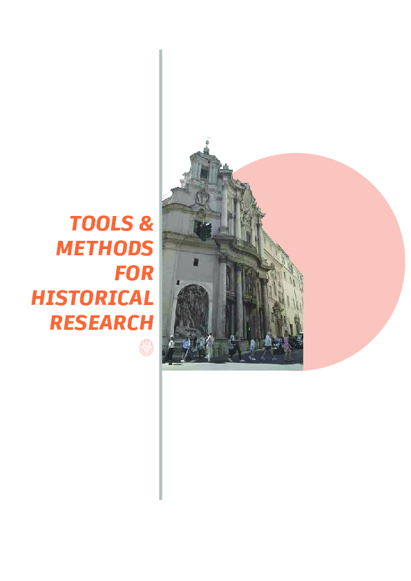 (PDF) TOOLS & METHODS FOR HISTORICAL RESEARCH
