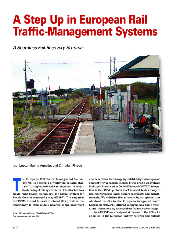 (PDF) A Step Up in European Rail Traffic Management Systems: A Seamless ...