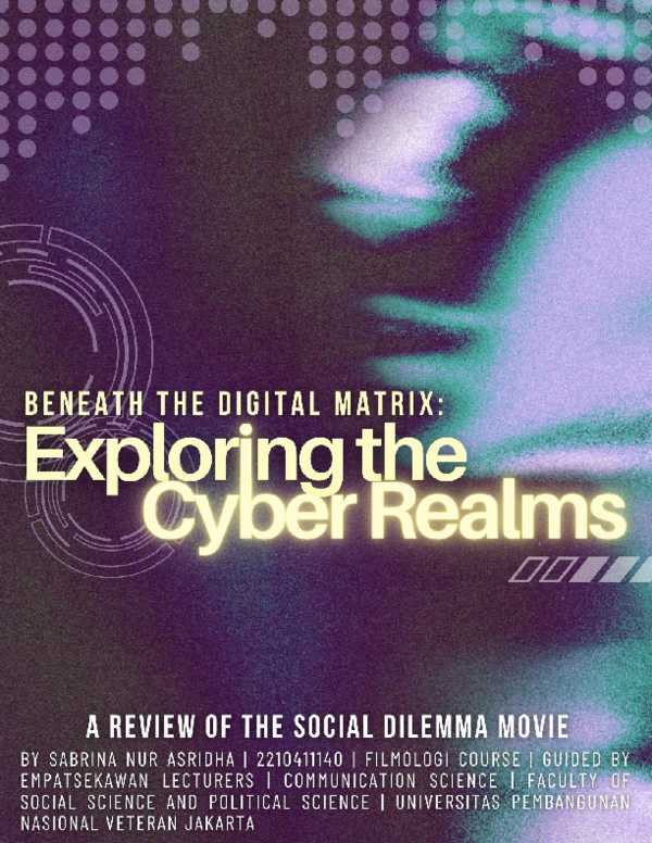 (PDF) Beneath the Digital Matrix: Exploring the Cyber Realms