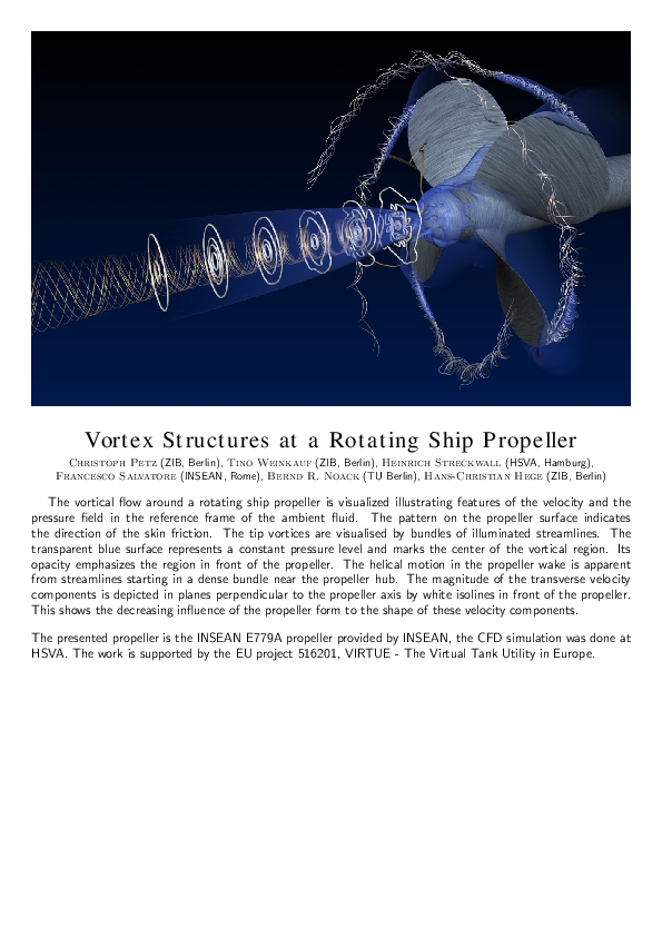 (PDF) Vortex structures at a rotating ship propeller | Bernd R Noack - Academia.edu