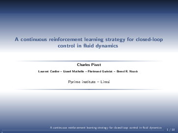 (PDF) A continuous reinforcement learning strategy for closed-loop ...