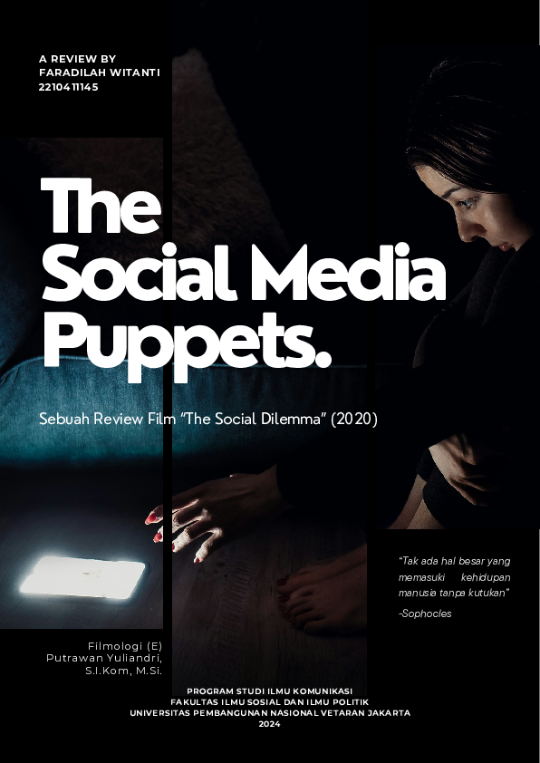 (PDF) THE SOCIAL MEDIA PUPPETS: REVIEW FILM “THE SOCIAL DILEMMA (2020)
