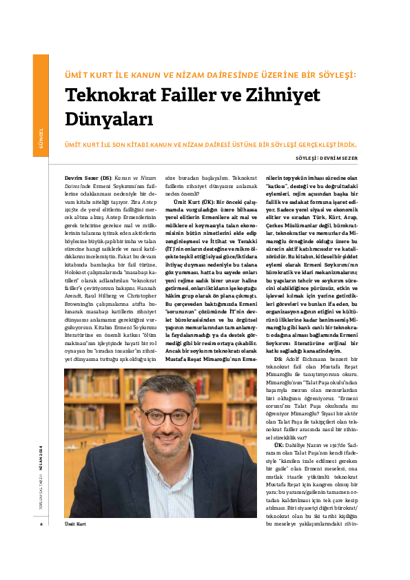(PDF) Teknokrat Failler ve Zihniyet Dunyalari