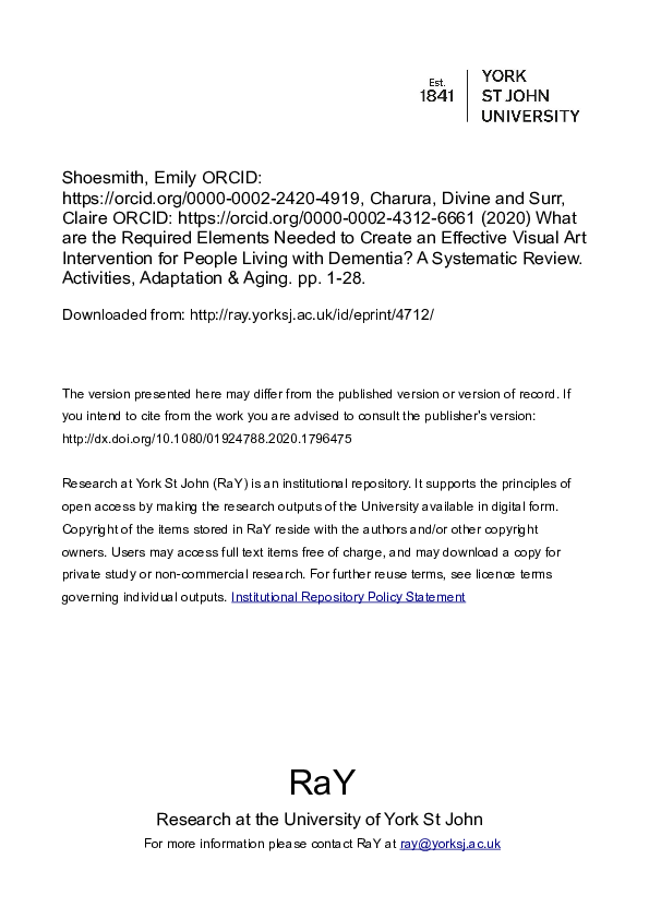 (PDF) What are the Required Elements Needed to Create an Effective ...