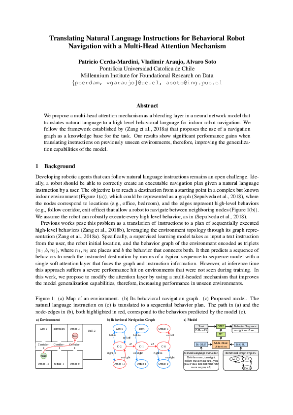 (PDF) Translating Natural Language Instructions for Behavioral Robot Navigation with a Multi ...