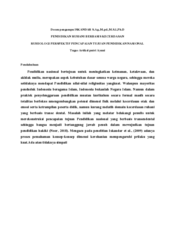 (PDF) Tugas Artikel putri ayuni RQ