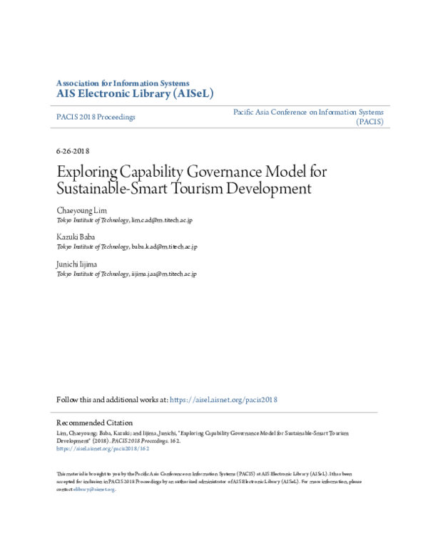 (PDF) Exploring Capability Governance Model for Sustainable-Smart ...