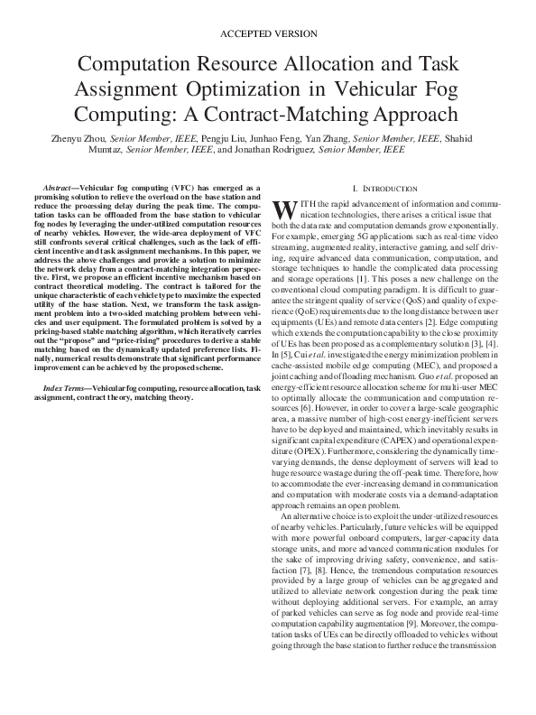 Pdf Computation Resource Allocation And Task Assignment Optimization 1383