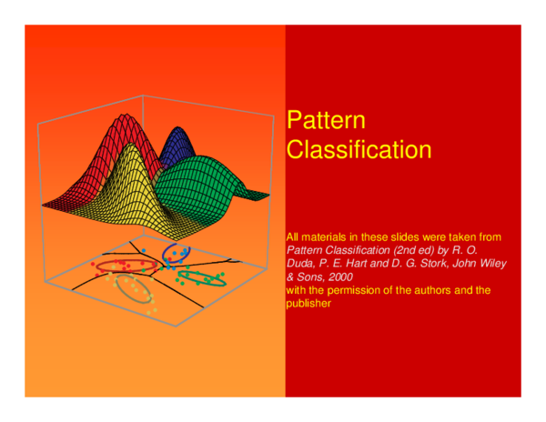(PDF) Pattern Classification