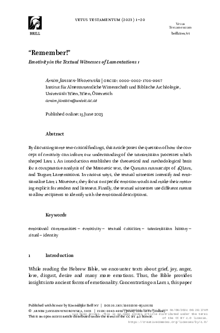 (PDF) “Remember!”