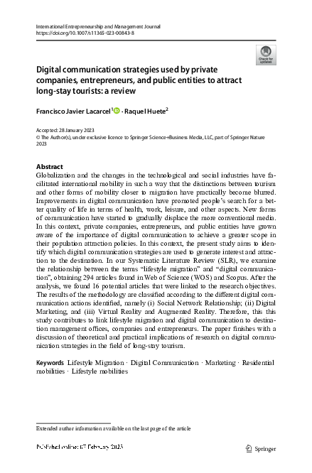 (PDF) Digital communication strategies used by private companies ...