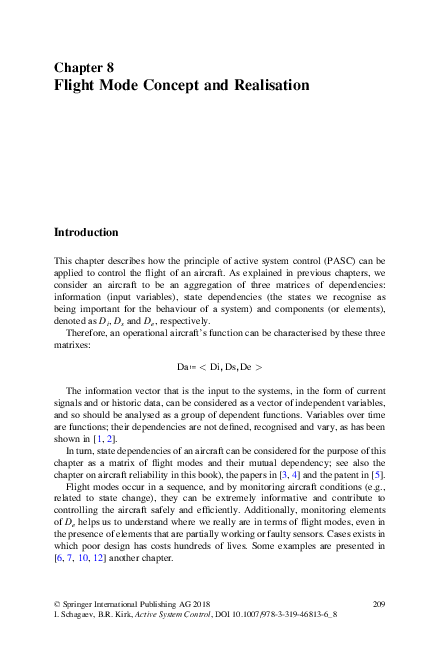 (PDF) Flight Mode Concept and Realisation