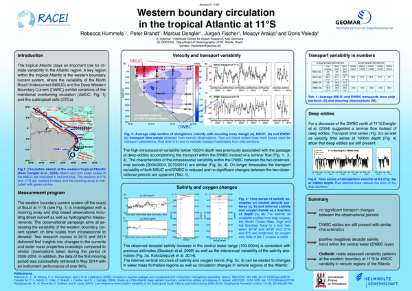 (PDF) Western boundary circulation in the tropical Atlantic at 11°S