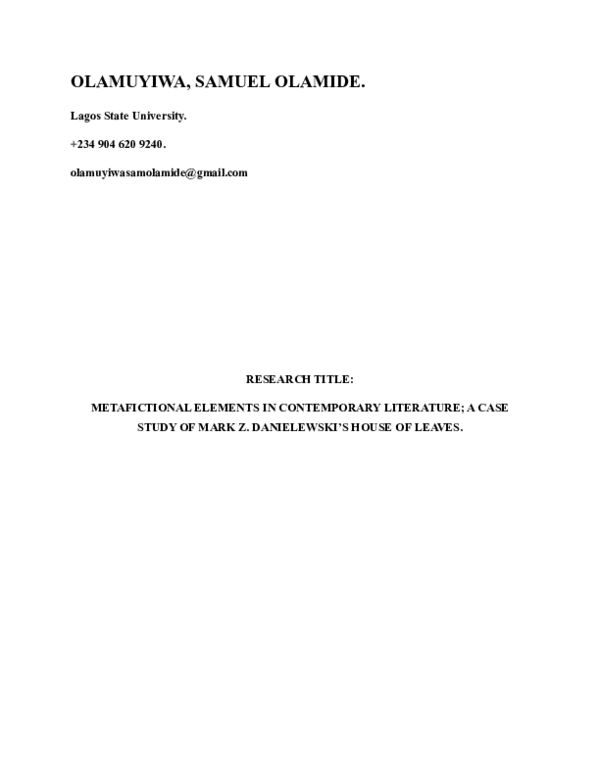 (PDF) OLAMUYIWA , SAMUEL OLAMIDE