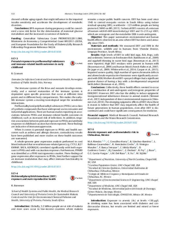(PDF) Dichlorodiphenyltrichloroethane (DDT) exposure and male ...