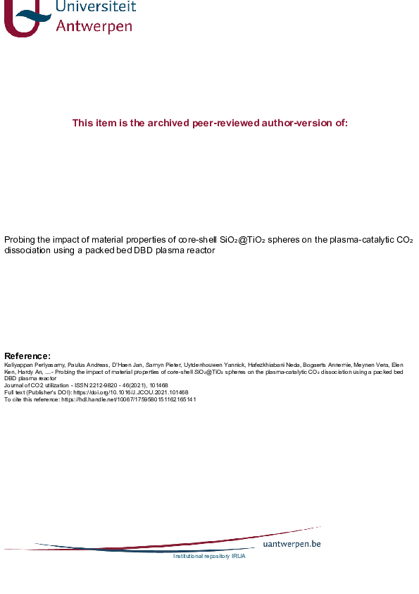 (PDF) Probing the impact of material properties of core-shell SiO2@TiO2 spheres on the plasma ...