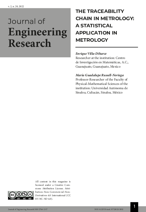 (PDF) THE TRACEABILITY CHAIN IN METROLOGY: A statistical application in ...