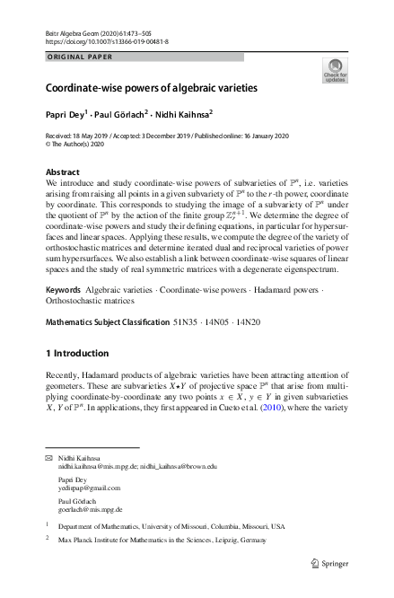(PDF) Symmetric powers of the cotangent bundle and classification of ...