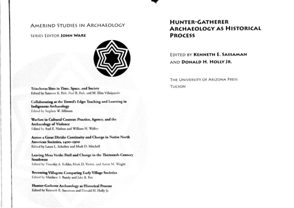 (PDF) Ancient Social Landscapes in the Eastern Subarctic (2011)