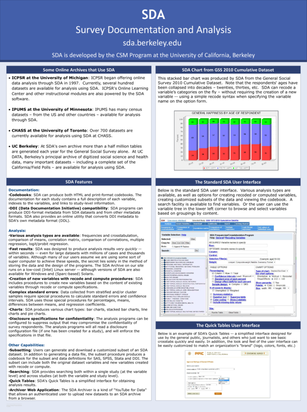 (PDF) Restructuring SDA for Easier Collaboration in Data Analysis