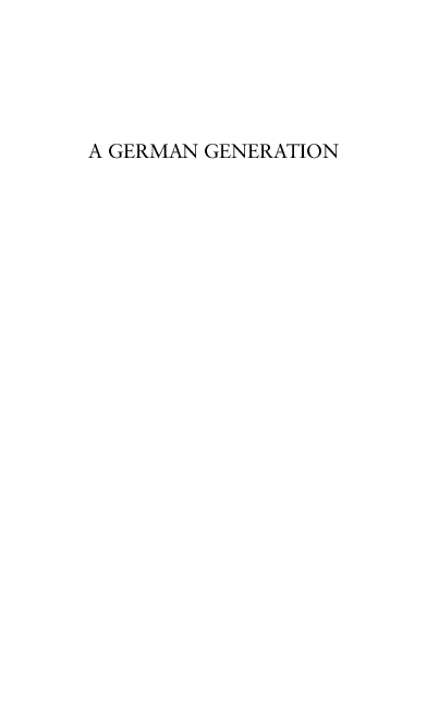 (PDF) A German Generation