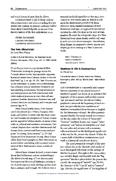 (PDF) Book Review: The New Historicism