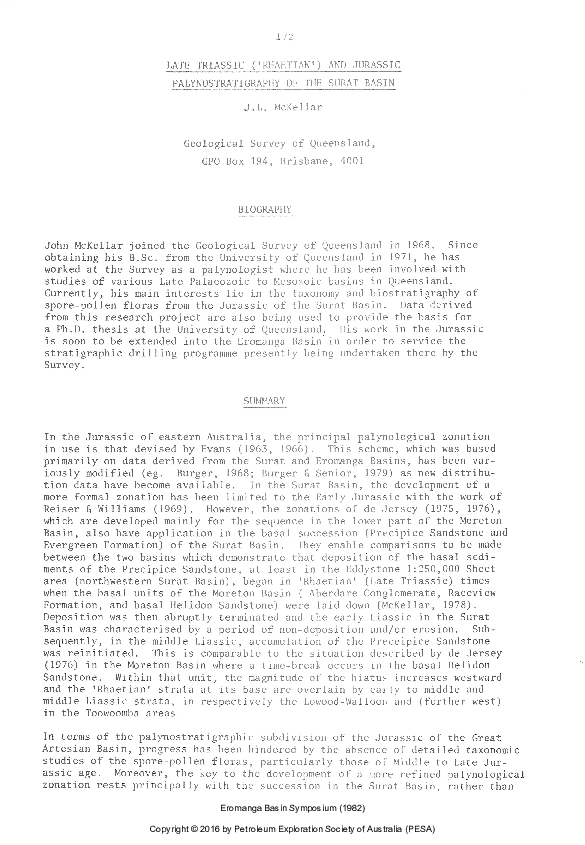 (PDF) Abstract: Late Triassic ('Rhaetian') and Jurassic ...