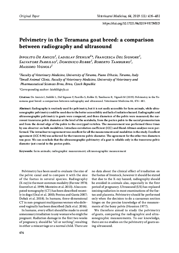 (PDF) Pelvimetry in the Teramana goat breed: a comparison between ...
