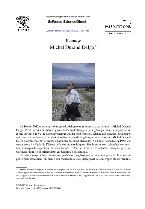 (PDF) Michel Durand Delga