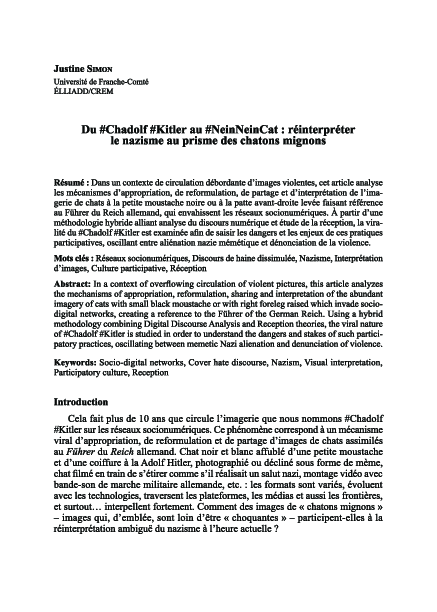 (PDF) Justine Simon CHADOLF Semen